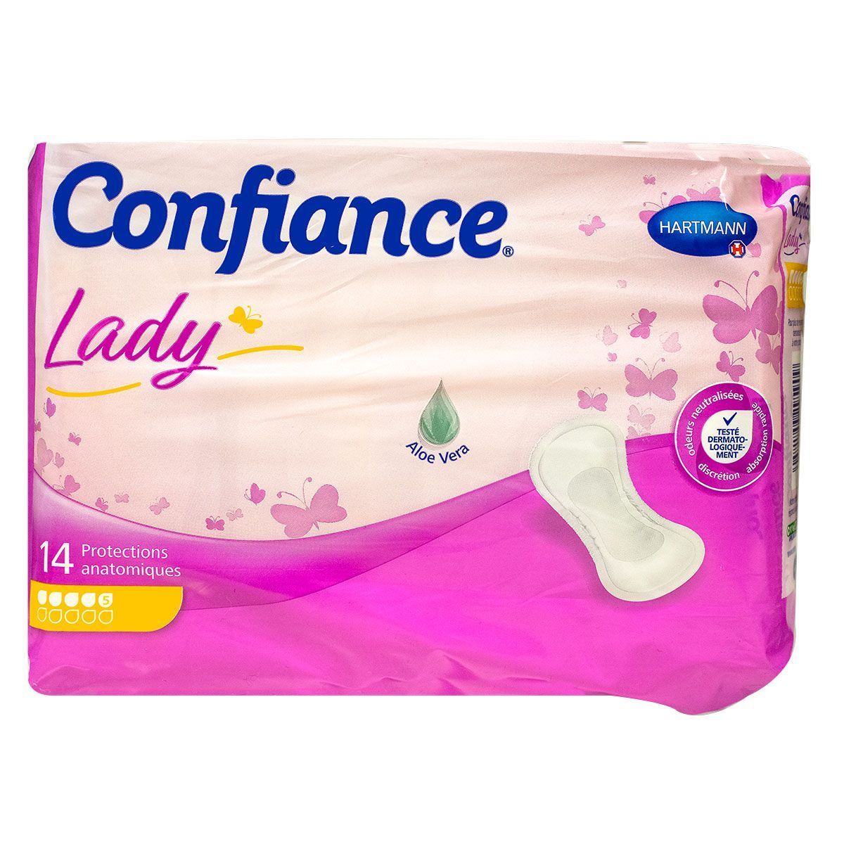 Confiance Lady Protection Absorbante 5G x14 : absorption extra et confort