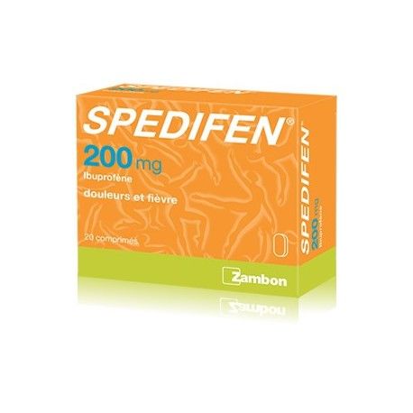 Spedifen 200 mg x20 Comprimés - Soulagement des douleurs