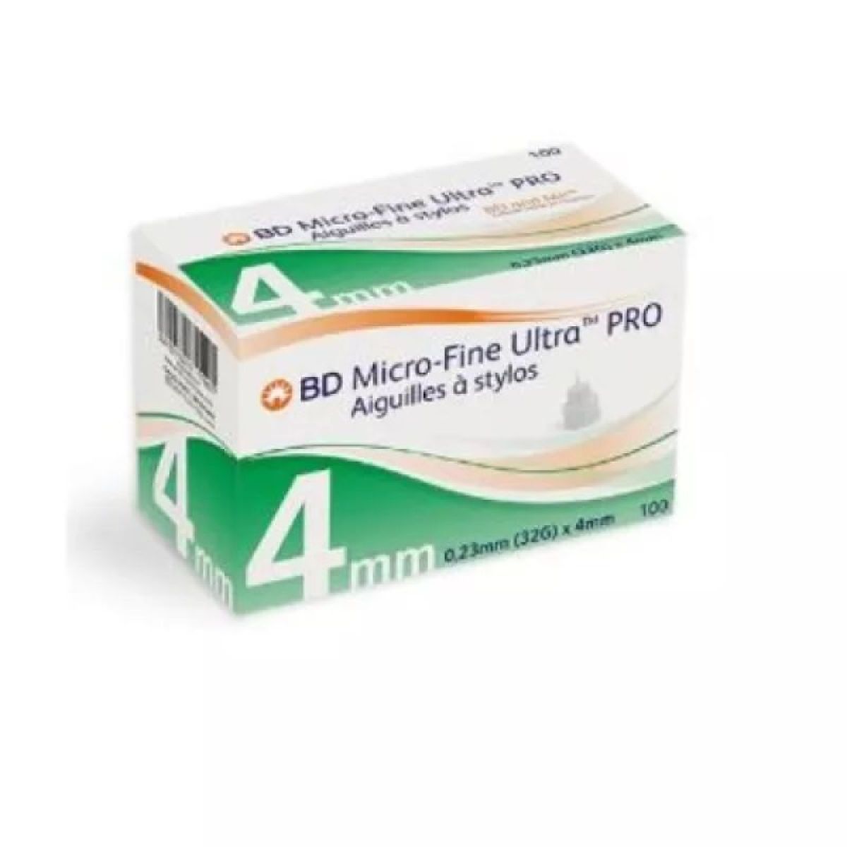 BD Micro-Fine Ultra Pro Aiguilles 4mm - 100 unités