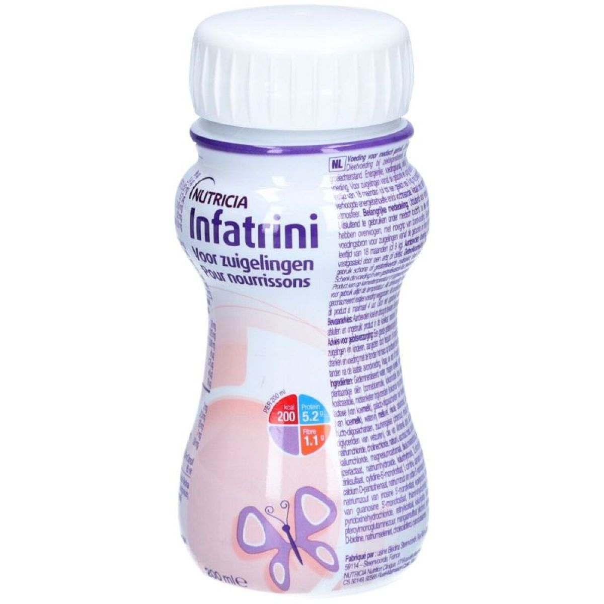 Infatrini Liquide - Nutrition Infantile Complète 200 ml
