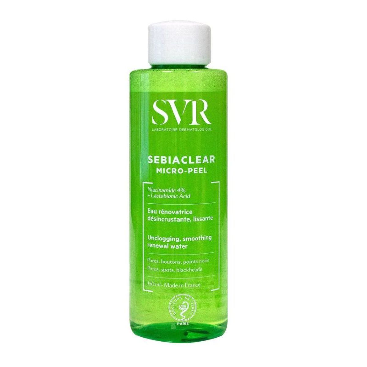 SVR Sebiaclear Micro-Peel 150ml - Soin Exfoliant Peaux Grasses