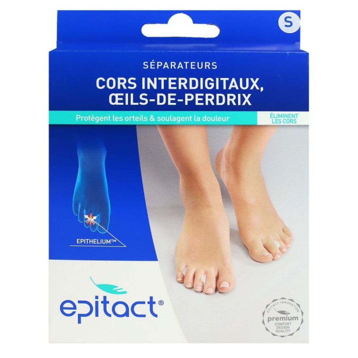 Epitact Séparateur d'Orteils PM x6 - Protection et confort