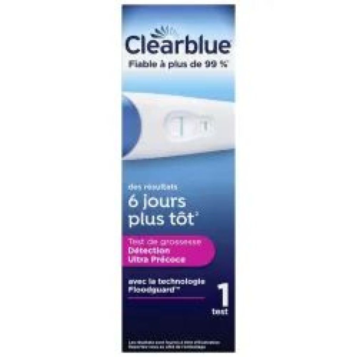 Clearblue Ultra Précocé - Test Fiable à 99% | Pharmacie Jules Verne