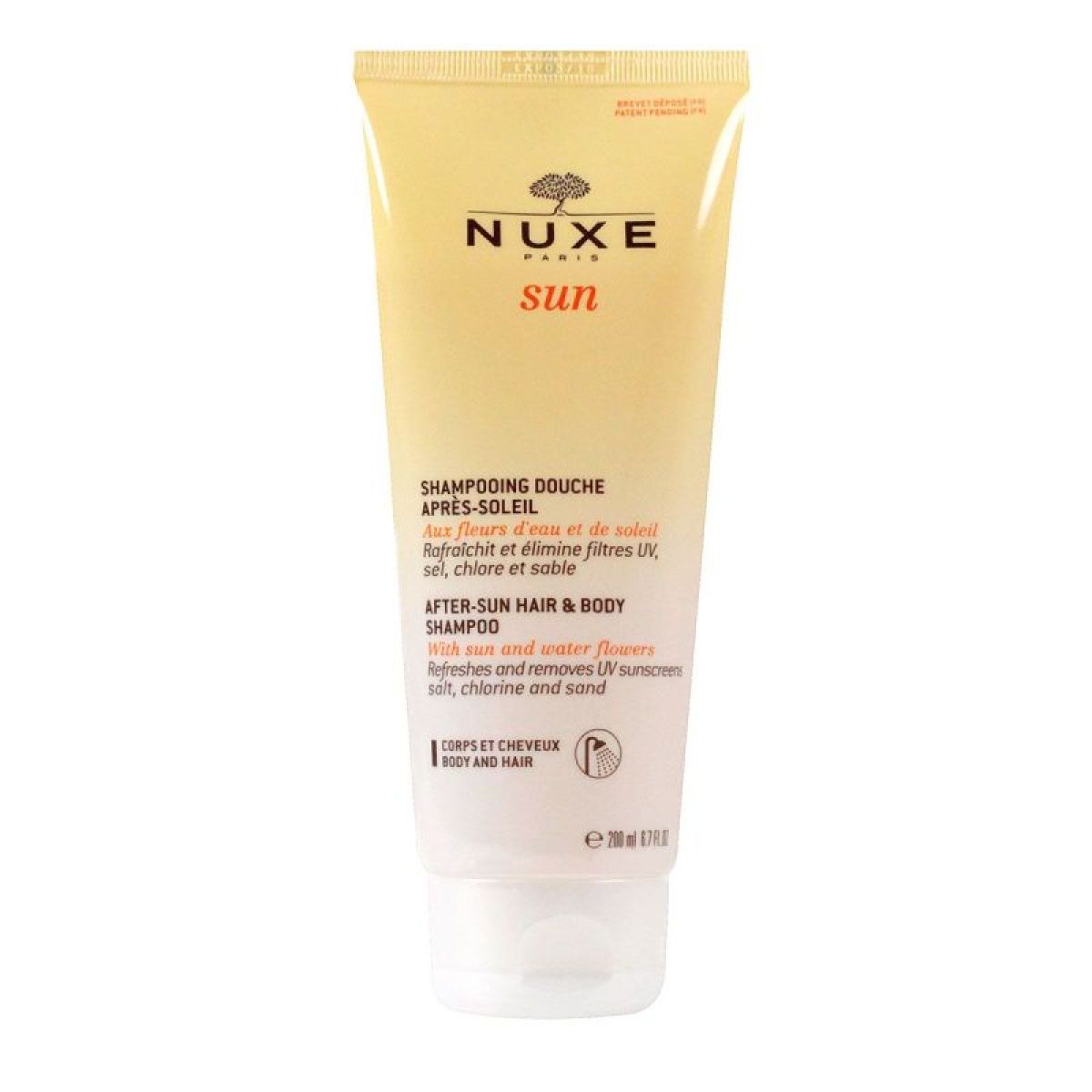 Nuxe Shampooing Douche Après-Soleil 200ml - Hydratant et Réparateur