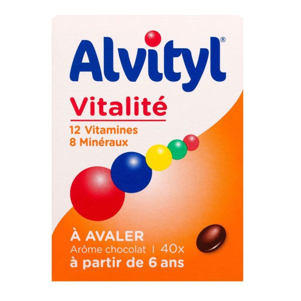Alvityl Vitalité - Forme & Énergie Complète, 40 Comprimés