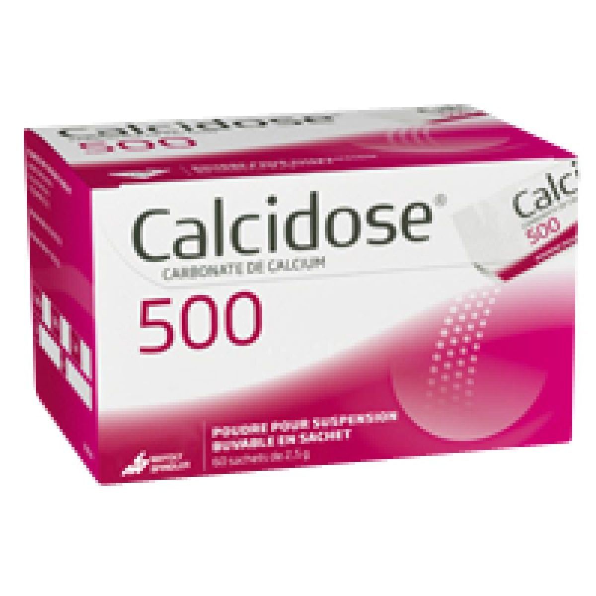 Calcidose 500mg Sachets x60 - Complément Calcium