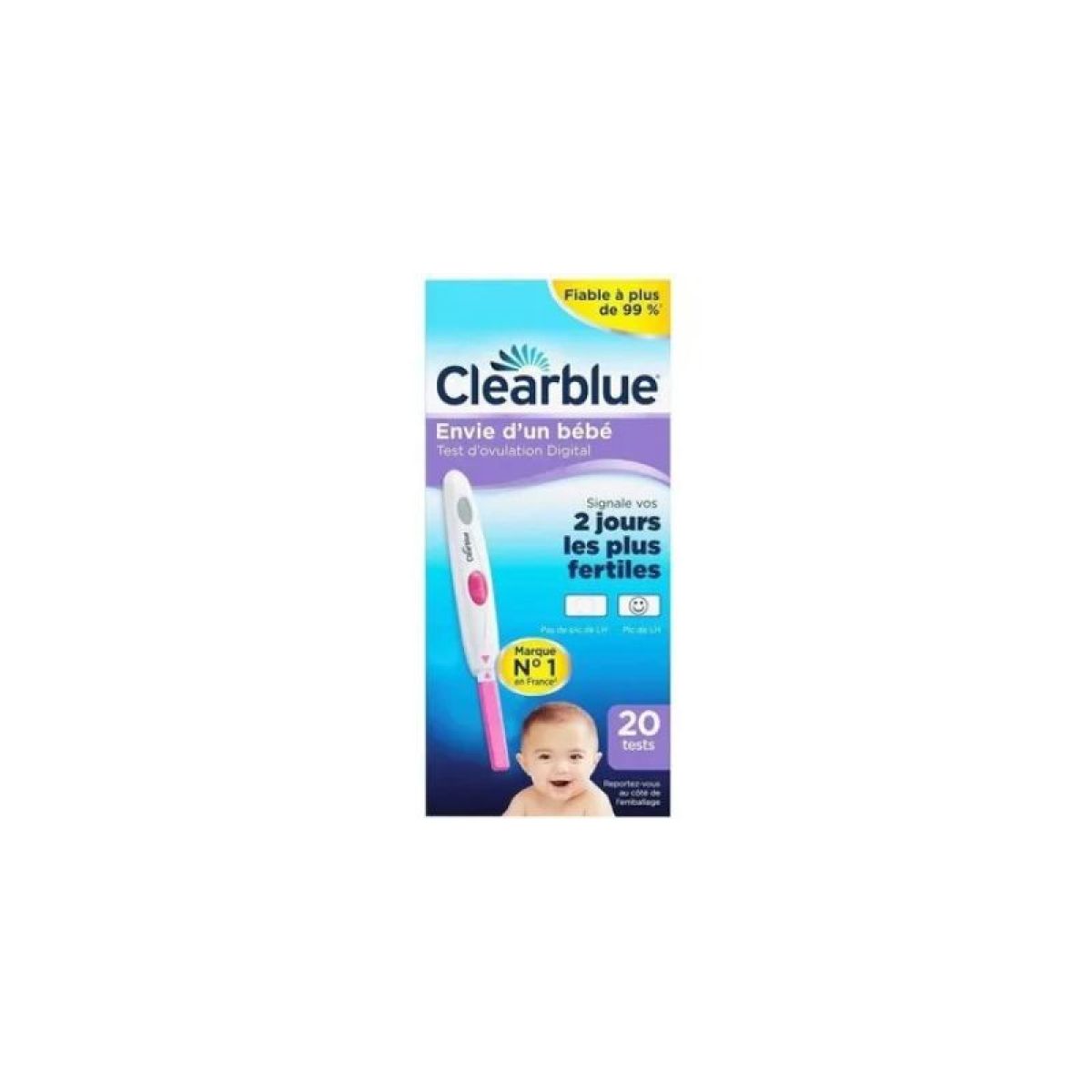 Clearblue Test Ovul Digit 1H 20