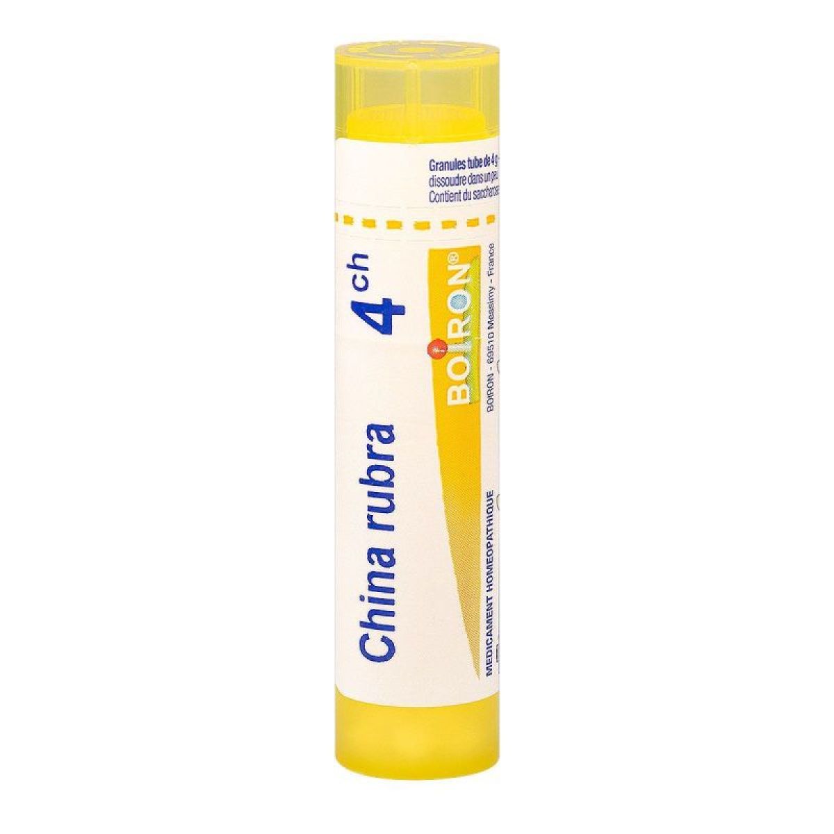 China Rubra 4Ch Granules - Homéopathie pour Soulager la Fatigue