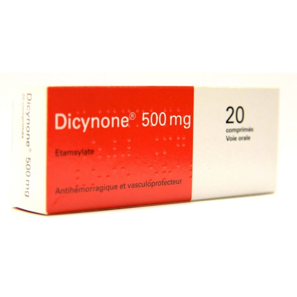 Dicynone 500mg - Comprimés pour Hémorragies 20 unités