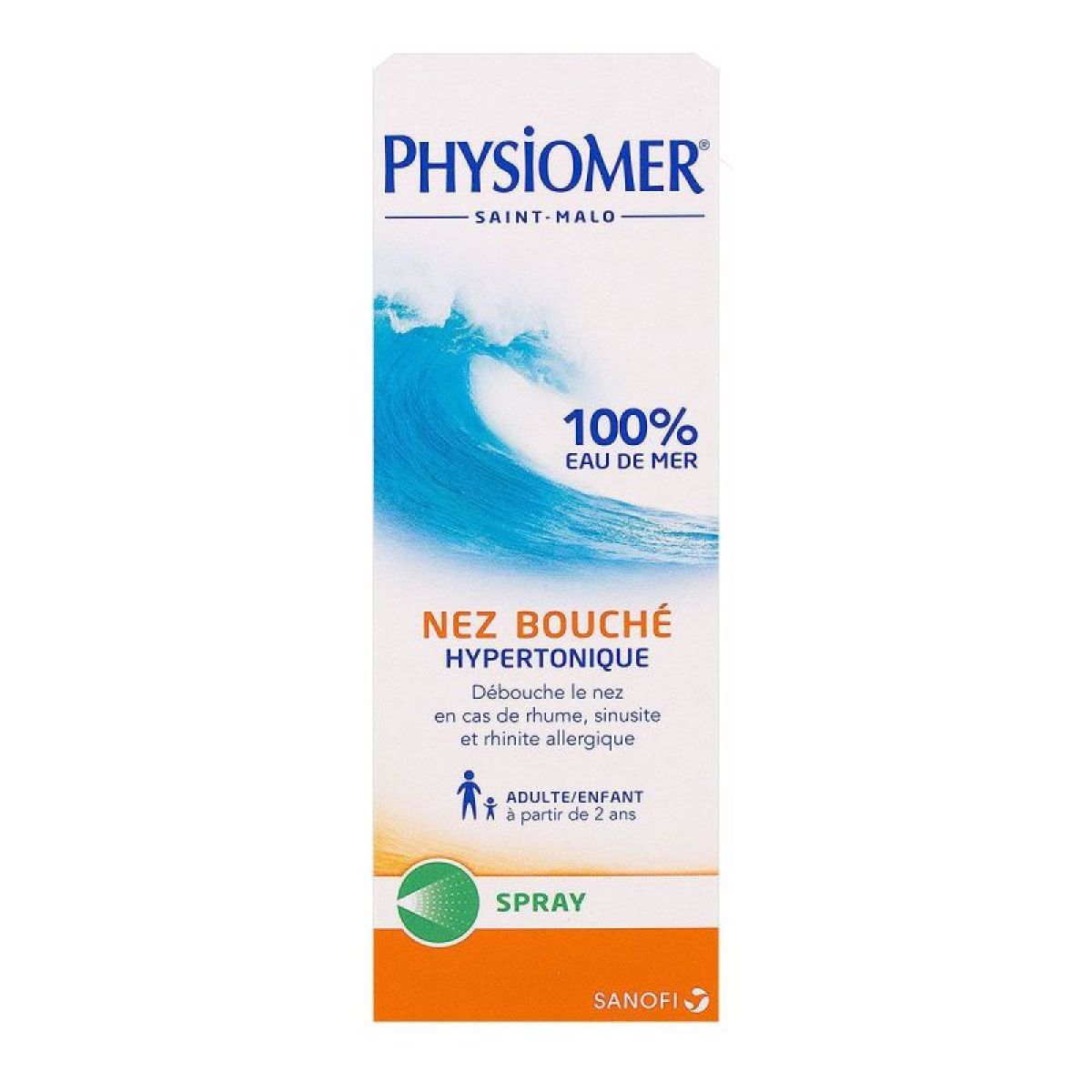 Physiomer Hypertonique Spray Nasal 135ml - Décongestionnant Nasal