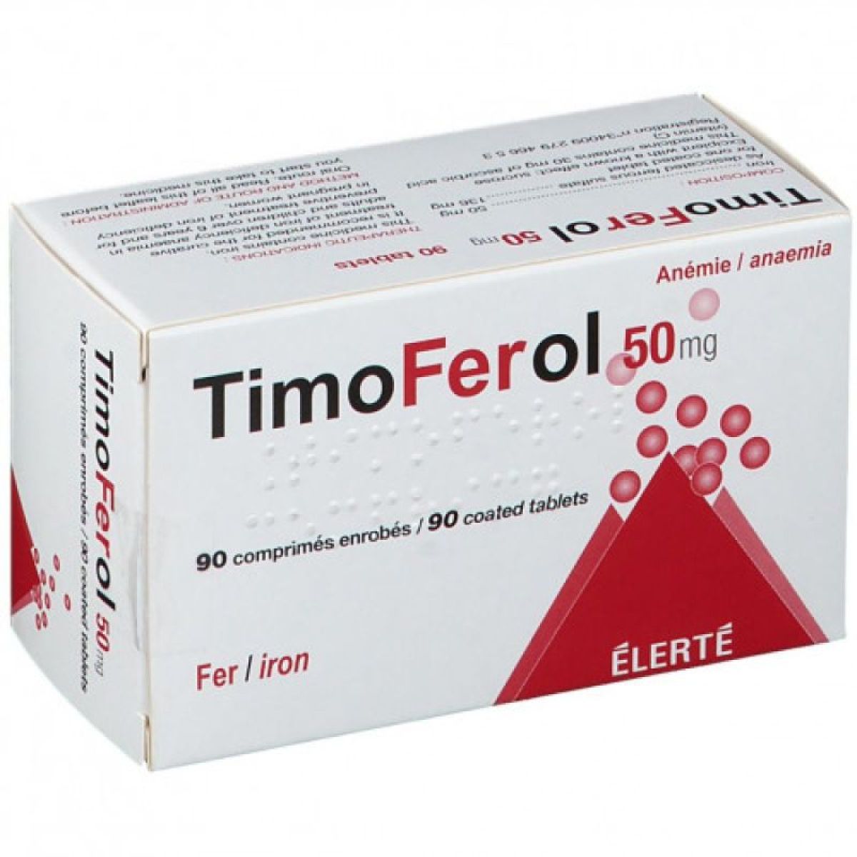 Timoferol 50mg x90 - Traitement des Carences en Fer