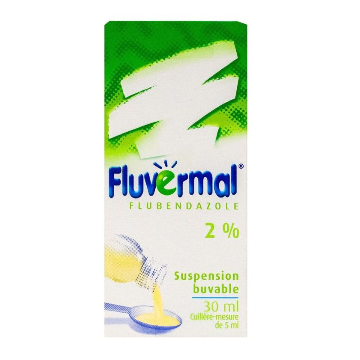 Fluvermal 2% Suspension Buvable 30ml : traitement des infections ...