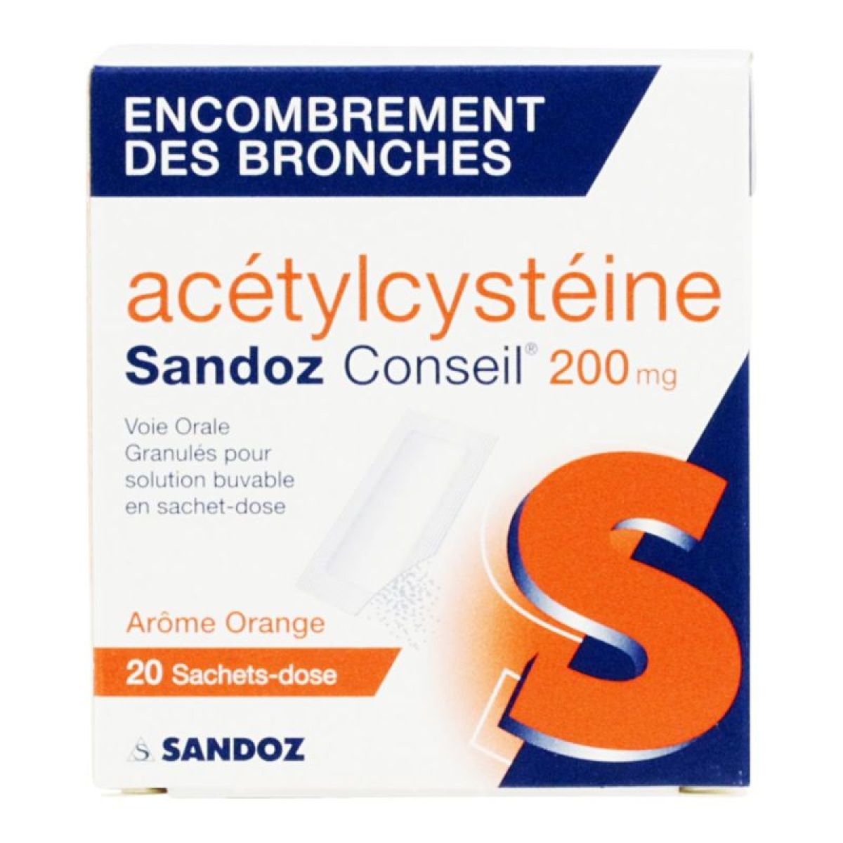 Acetylcystéine Sandoz - Fluidifiant Respiratoire