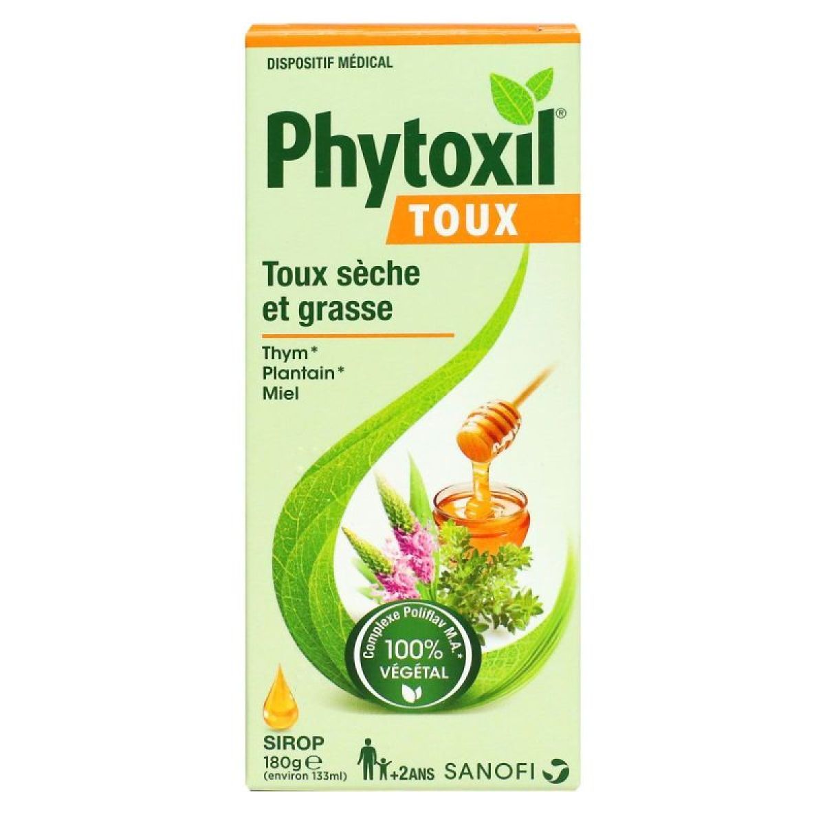 Phytoxil Sirop 133 ml - Soulage la toux et apaise la gorge