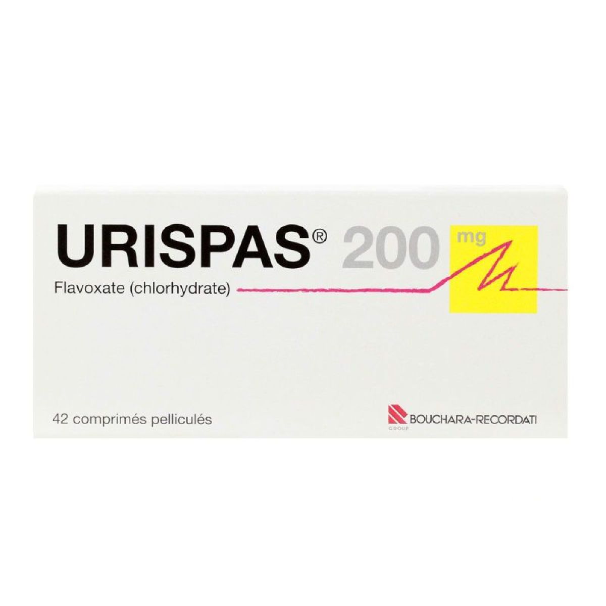 Urispas 200mg 42 Comprimés - Soulagement des Troubles Urinaires