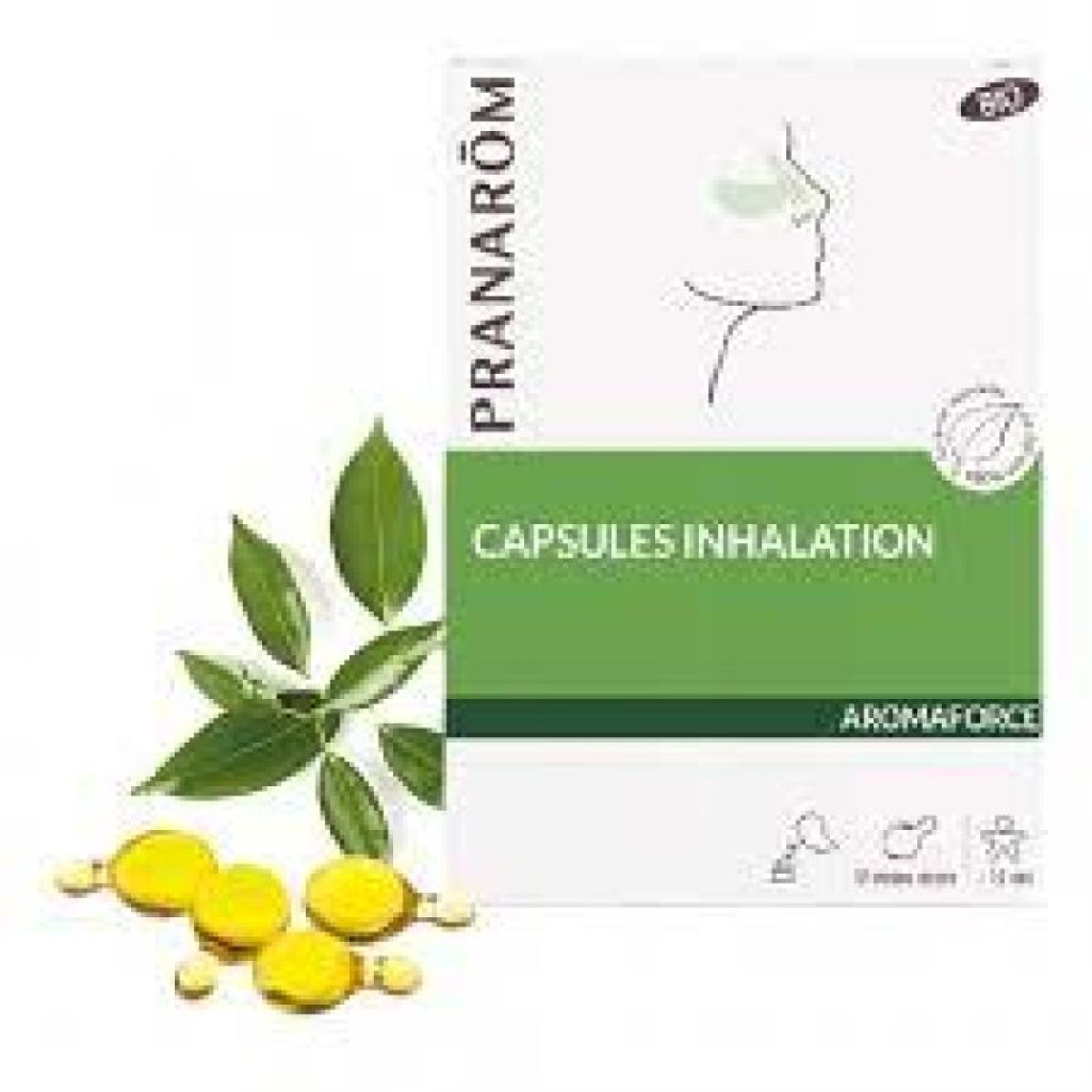 Aromaforce Inhalation Capsules x15 - Respiration Facilitée