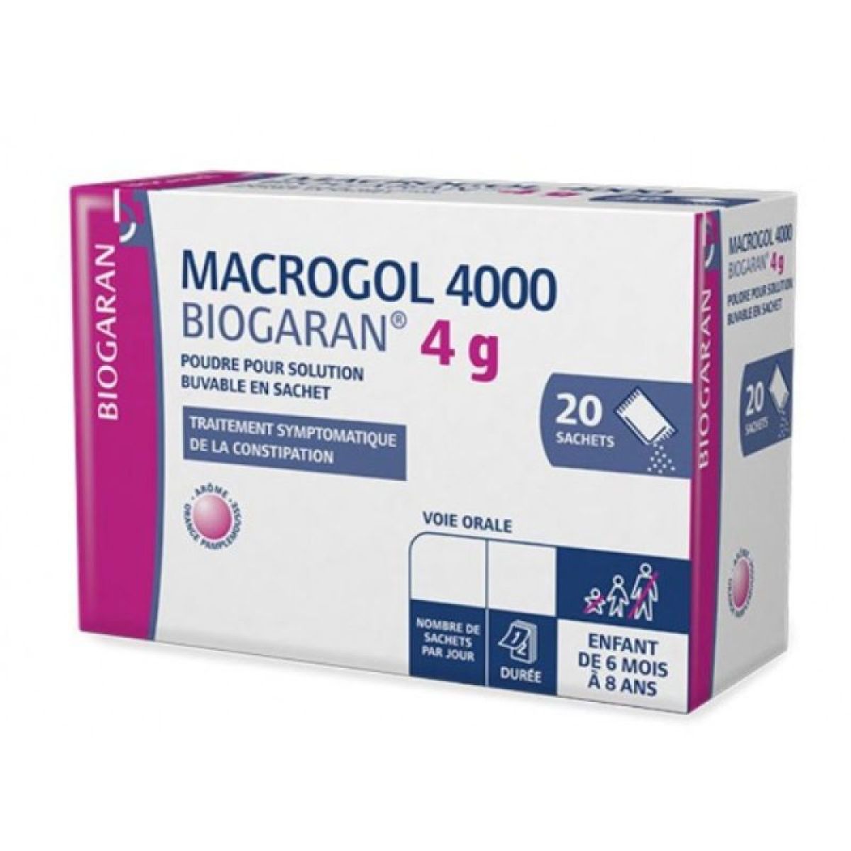 Macrogol 4000 4G Bgr - Constipation | Pharmacie Jules Verne