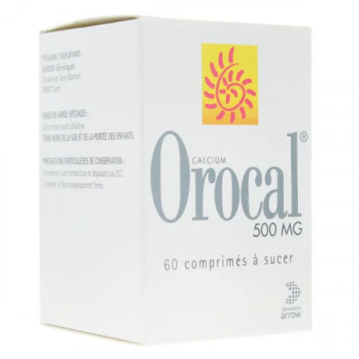 Orocal 500mg - Renforce les Os et Dents