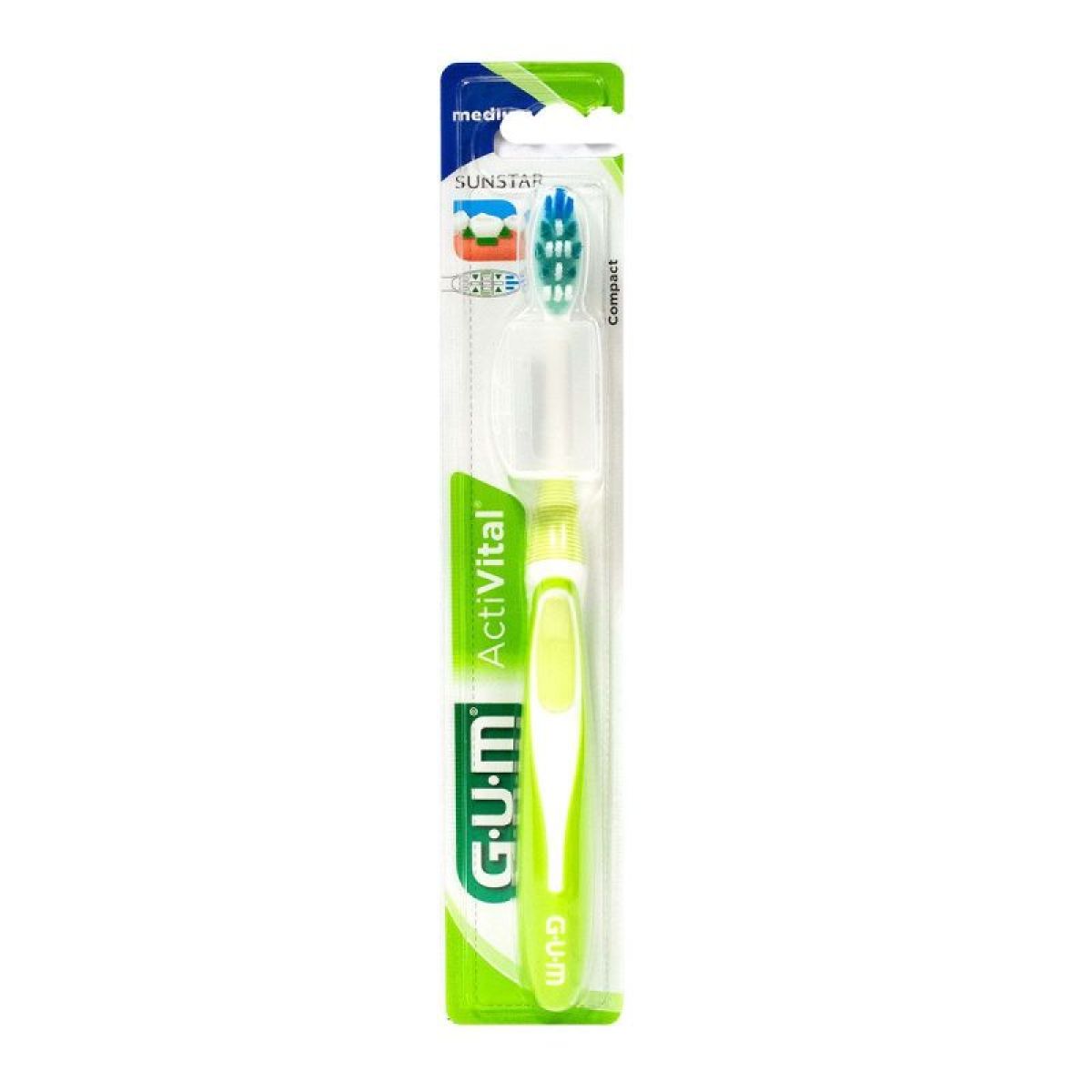 Brosse à Dents GUM ActiVital Medium - Soin des Gencives et Propreté