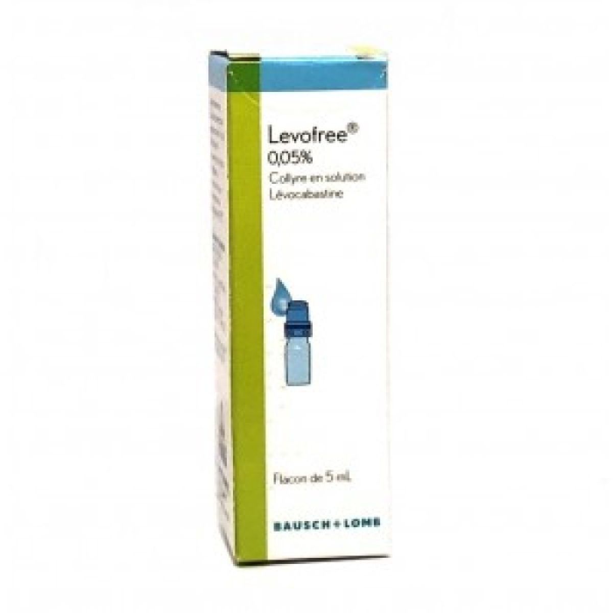 Levofree 0,05% Collyre 5ml - Soulagement des Allergies Oculaires