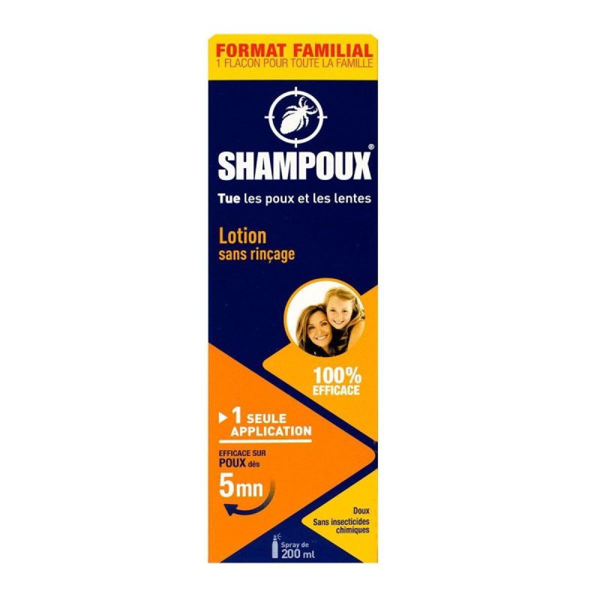 Shampoux Lot Anti-Poux 200 ml - Protection contre les poux