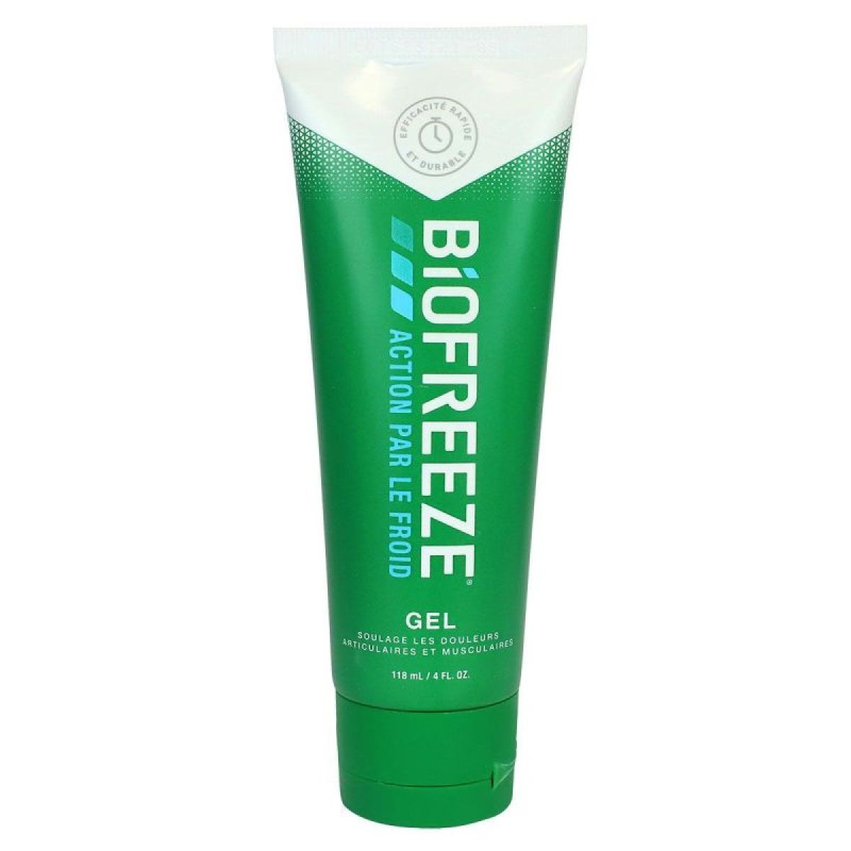 Biofreeze Gel Effet Froid 118ml - Soulagement des Douleurs Musculaires