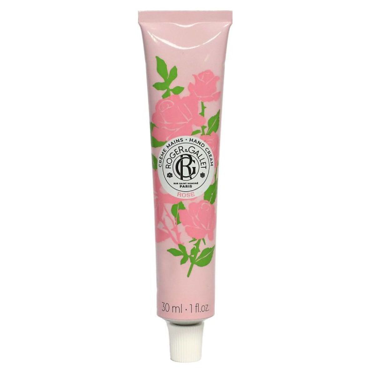 Roger & Gallet Crème Mains Rose 30 ml - Soin hydratant et nourrissant