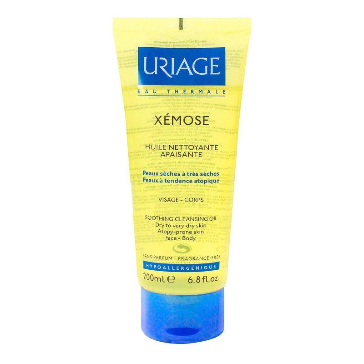 Uriage Xemose Huile Lavante Apaisante nettoyant doux peau sèche