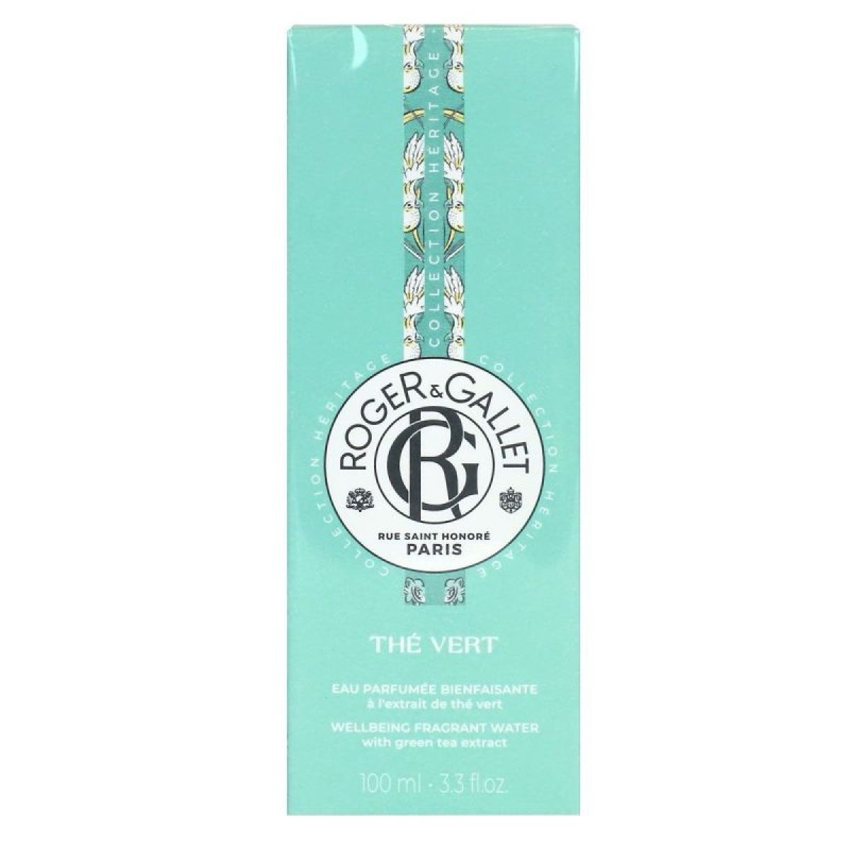 Roger & Gallet Eau de Parfum Thé Vert 100 ml - Fraîcheur et douceur
