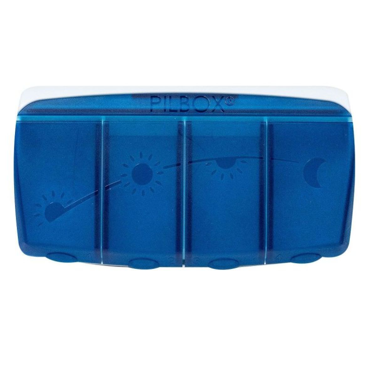 Pilbox Daily Pilulier Journalier Bleu - Organisation quotidienne