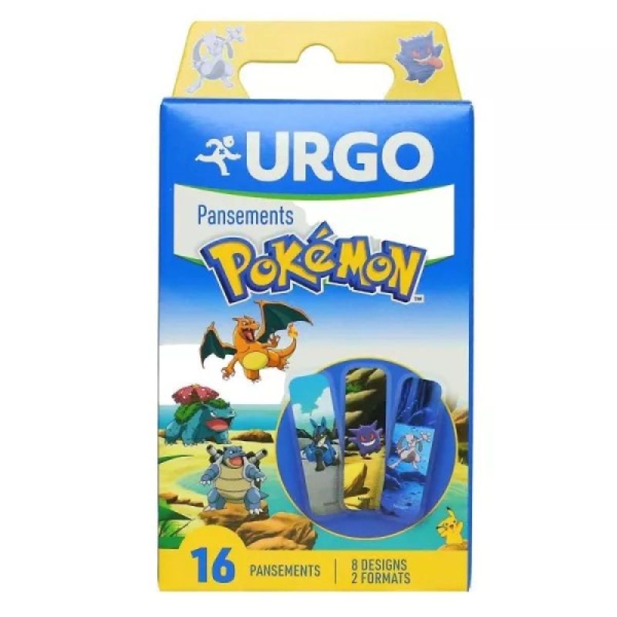 Urgo Pans Pokemon 16 - Protection des petites plaies | Pharmacie Jules ...