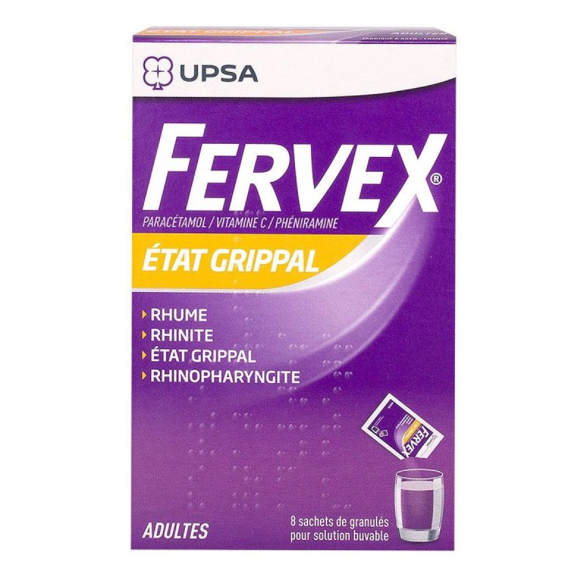Fervex Adultes Sachet : solution rhume et grippe efficace