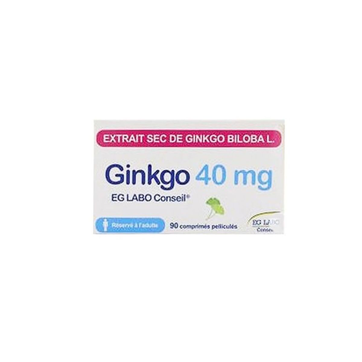 Ginkgo 40mg : améliore la mémoire et la concentration