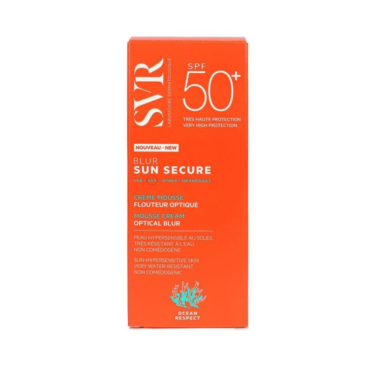 SVR Sun Secure Blur SPF50+ 50ml - Flouteur de Teint et Protection UV