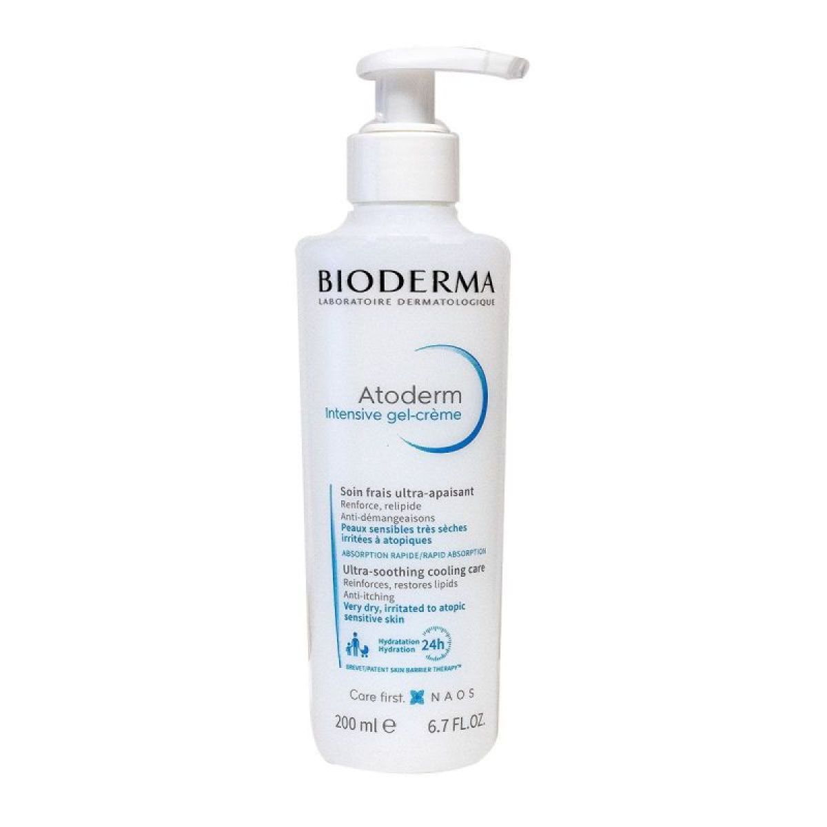 Atoderm Gel Crème Intensive - 200ml - Soin Hydratant