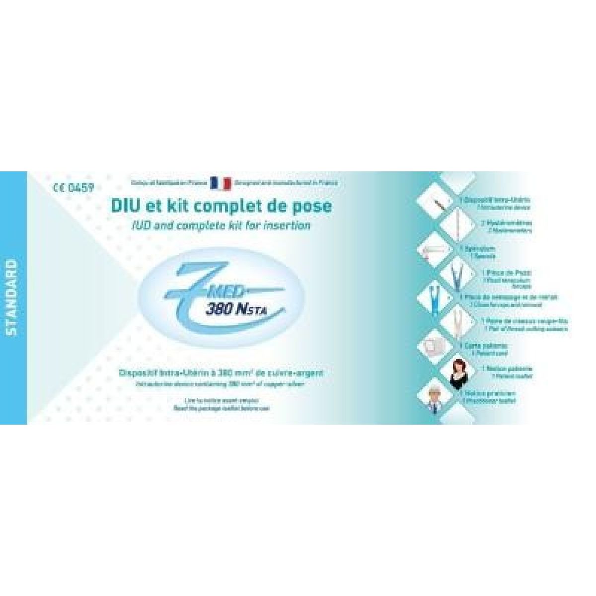 7Med NSTA 380 Kit Stérilet - Contraception Efficace et Durable
