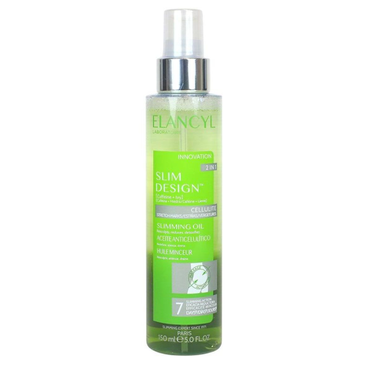 Elancyl Huile Slim D 150ml : huile minceur en spray pour tonifier