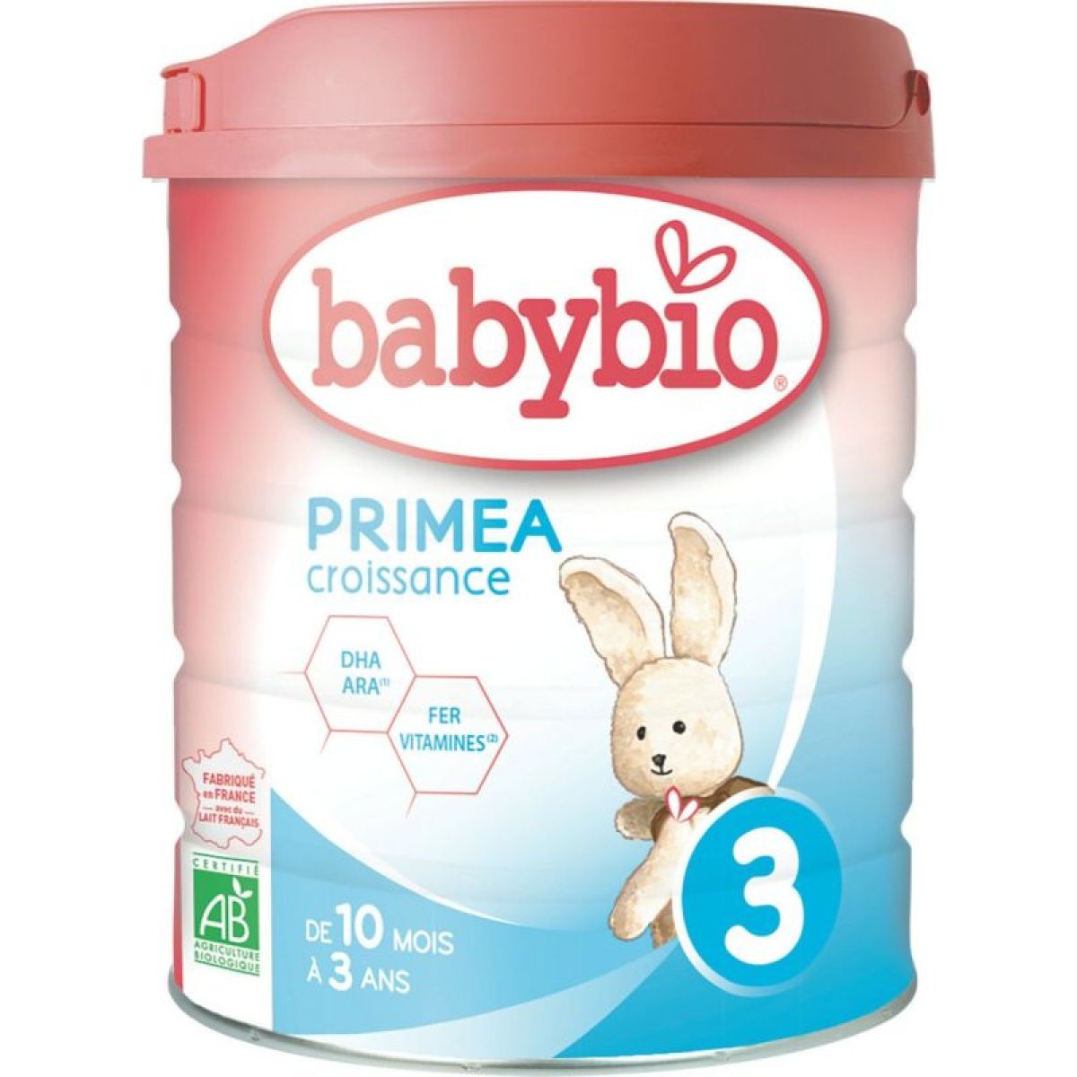 Babybio Primea Croissance 800g - Lait de Croissance Bio pour Tout-petits