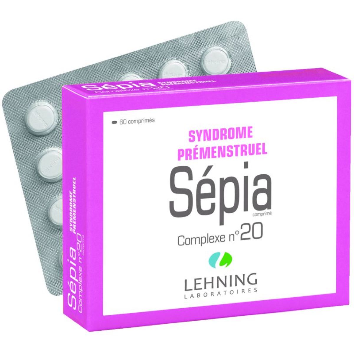Sepia Complexe N°20 Comprimé Sublingual - Homéopathie