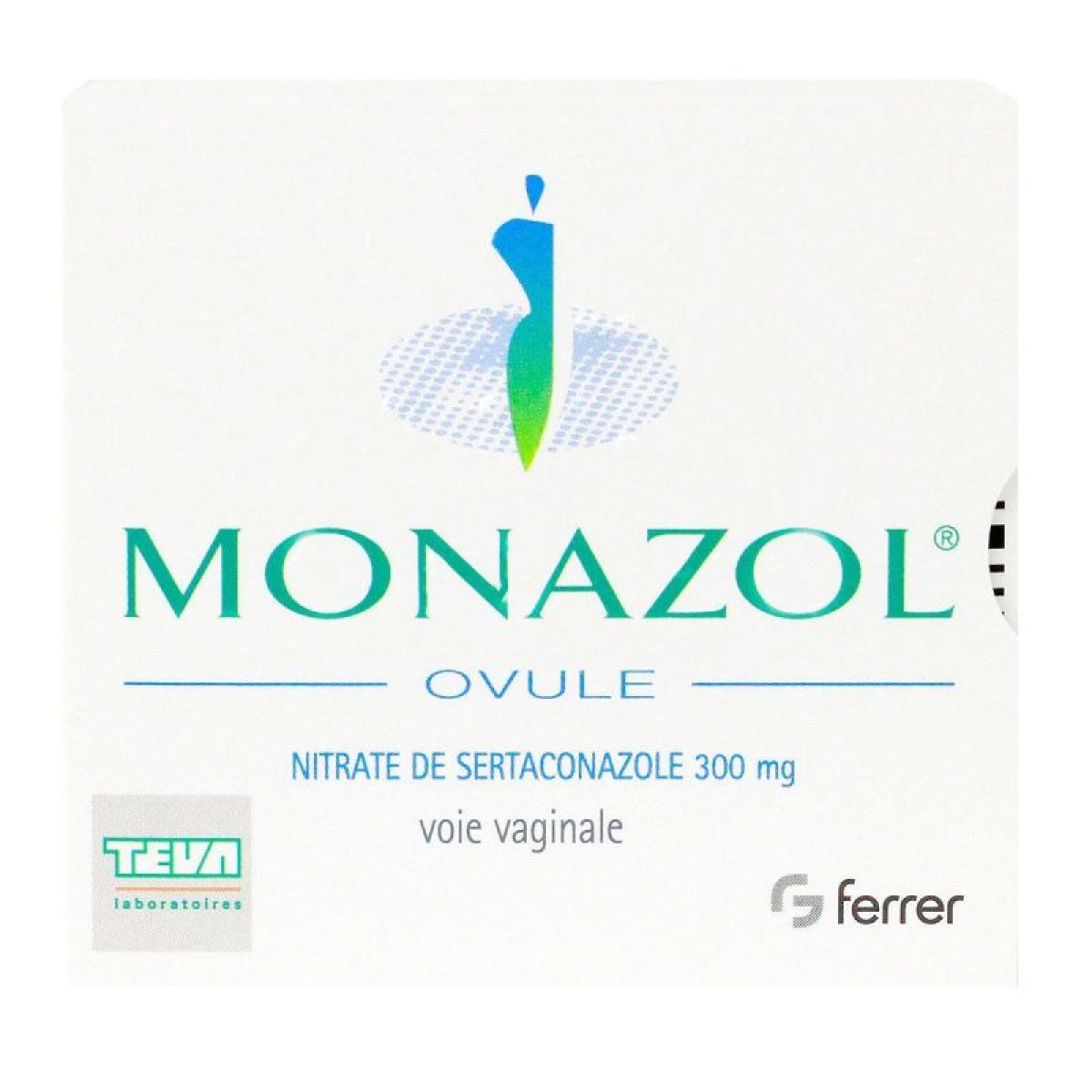 Monazol 300mg - Ovule Antifongique Monodose