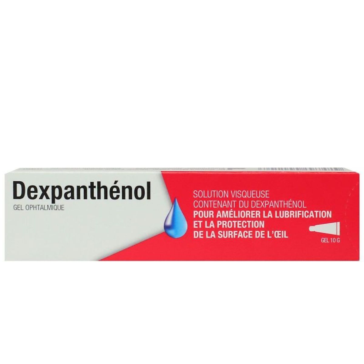Dexpanthénol Gel Ophtalmique 10g : soin apaisant pour les yeux secs