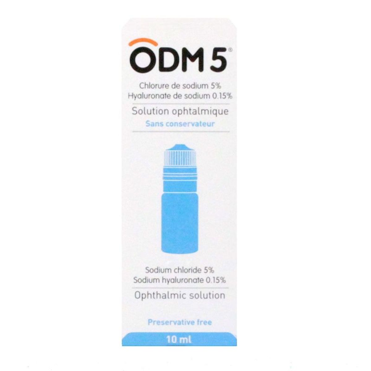ODM 5 Solution Ophtalmique 10ml - Soin et Protection Oculaire