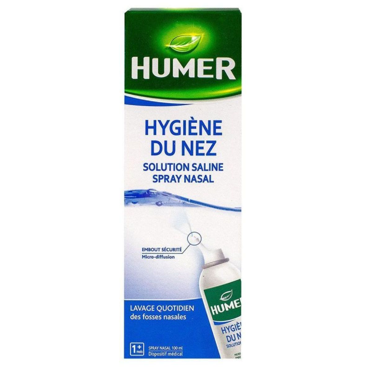 Humer Solution Nasale : Spray nez bouché - 100ml