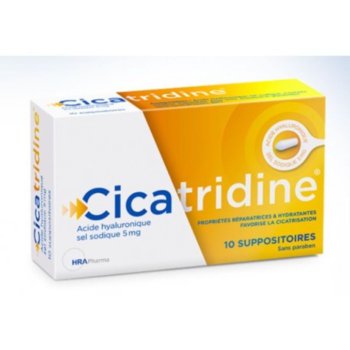 Cicatridine Suppositoires (Boîte de 10) - Cicatrisation et Réparation ...