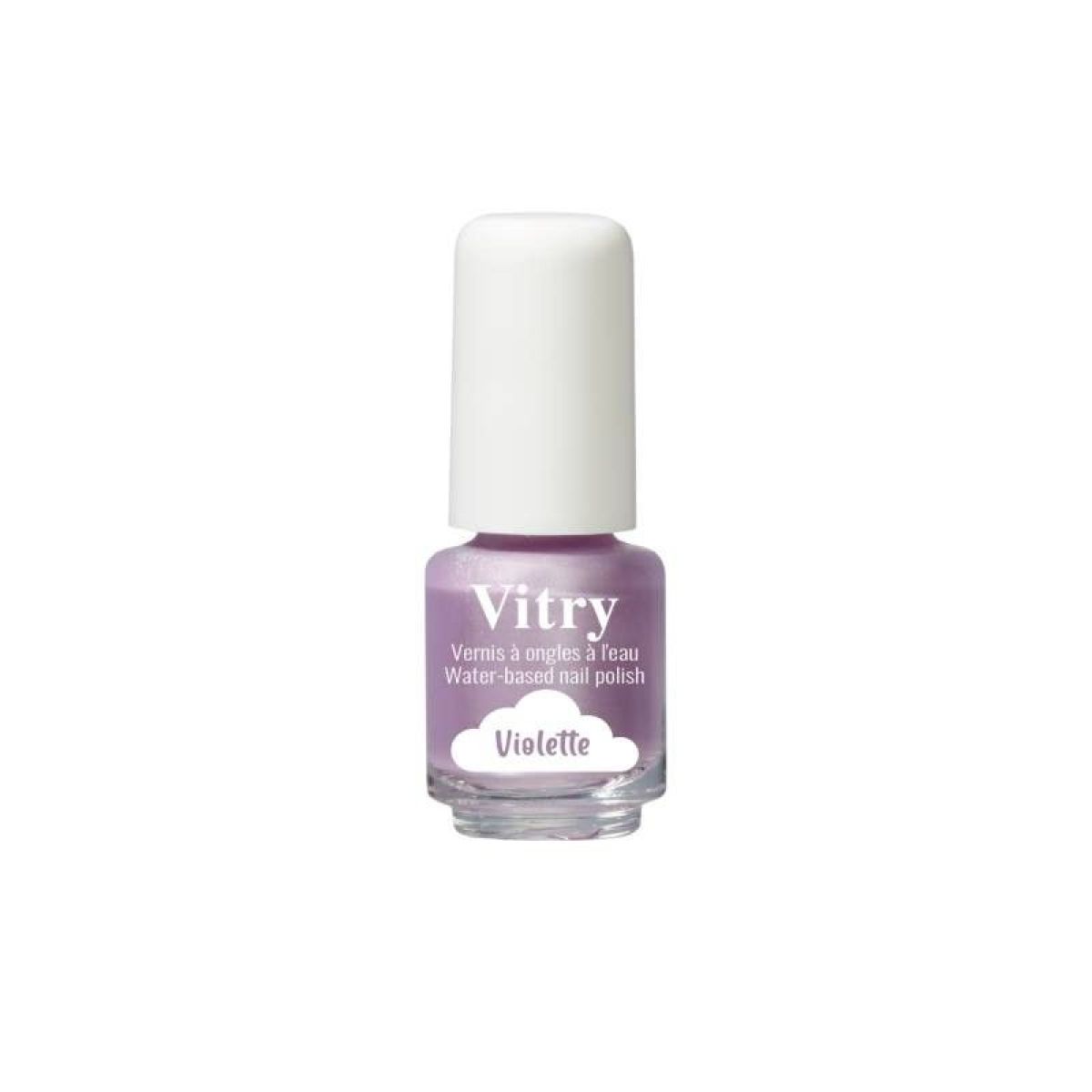 Vitry Vernis Base Eau Violette 4ml - Teinte élégante