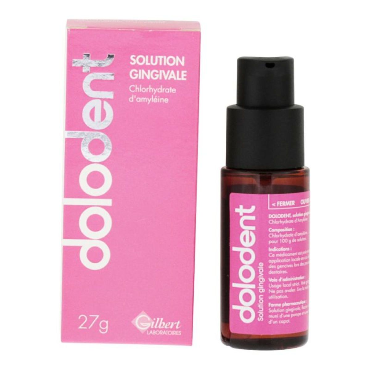Dolodent Solution Gingivale 27g : soin apaisant pour les poussées ...