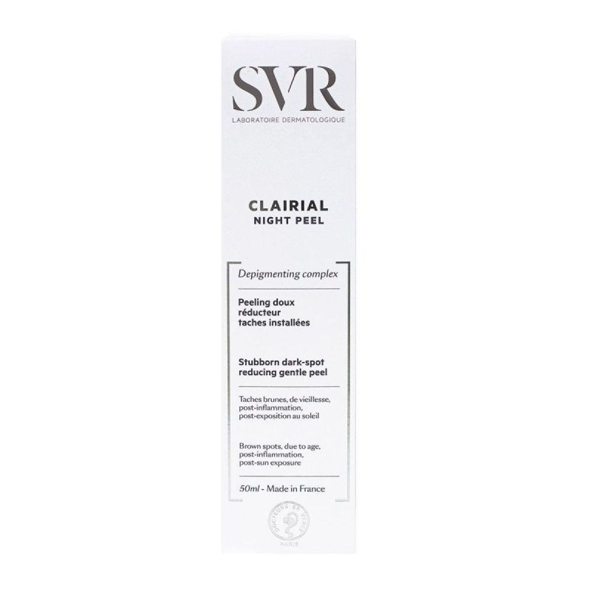 SVR Clairial Night Peel 50ml - Soin Éclat et Anti-Taches
