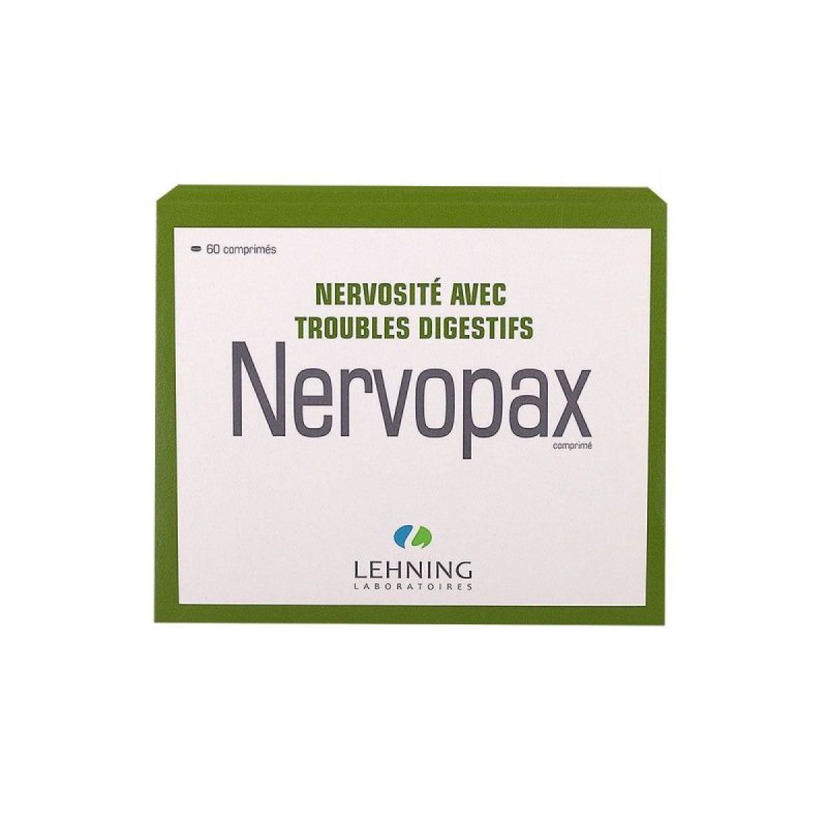 Nervopax 60 Comprimés - Réduit la Nervosité et Apaise le Stress