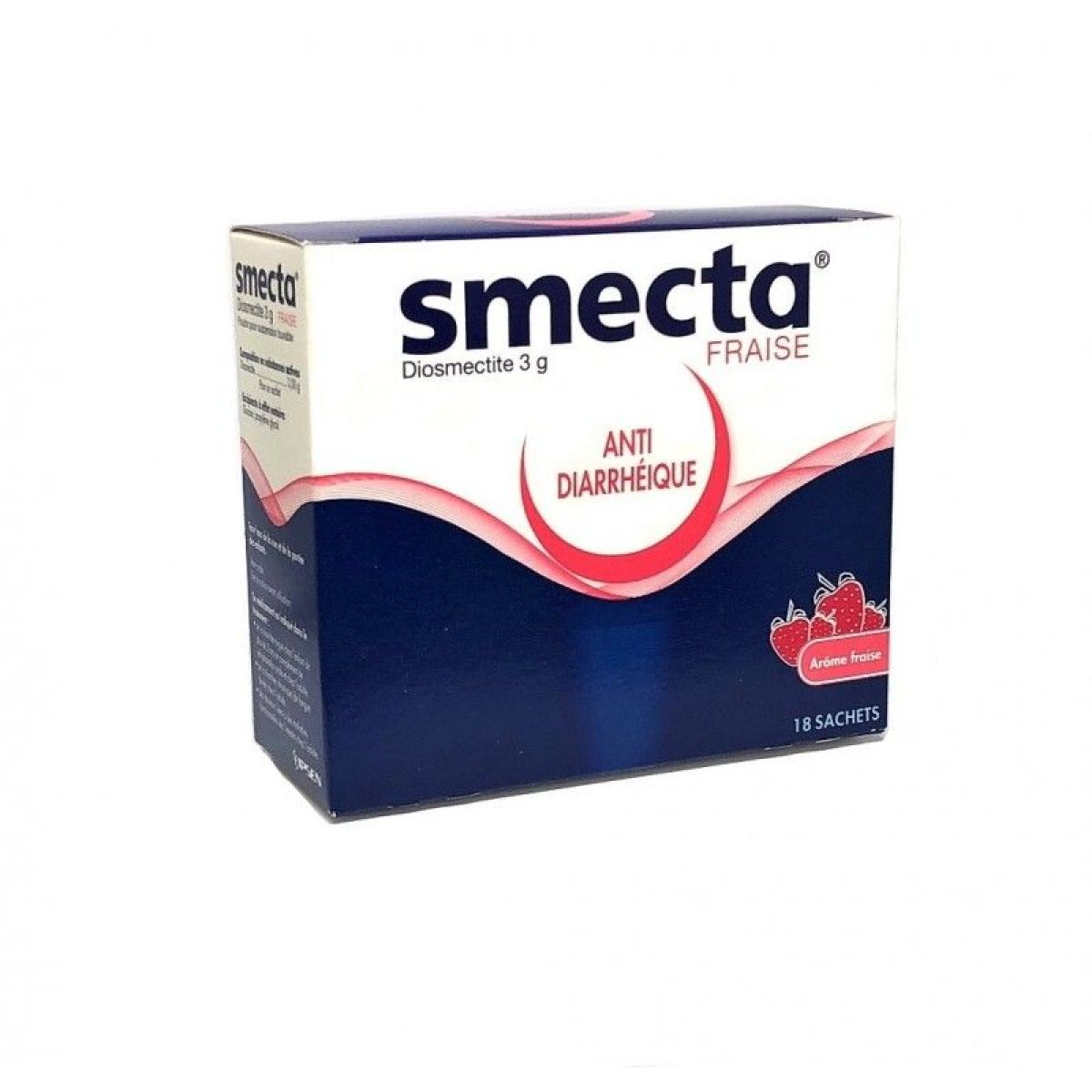 Smecta 3G Fraise Sachet x18 - Anti-Diarrhéique Rapide