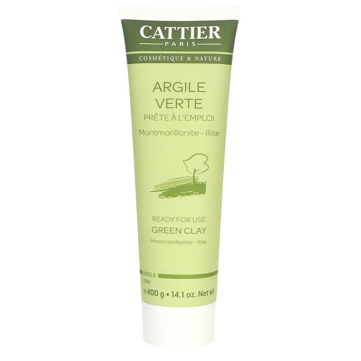 Argile Verte Cattier 400g - Purification et Detox Peau